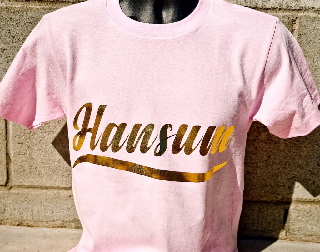 Hansum Gold Tee Shirt – Shop Hansum Mag